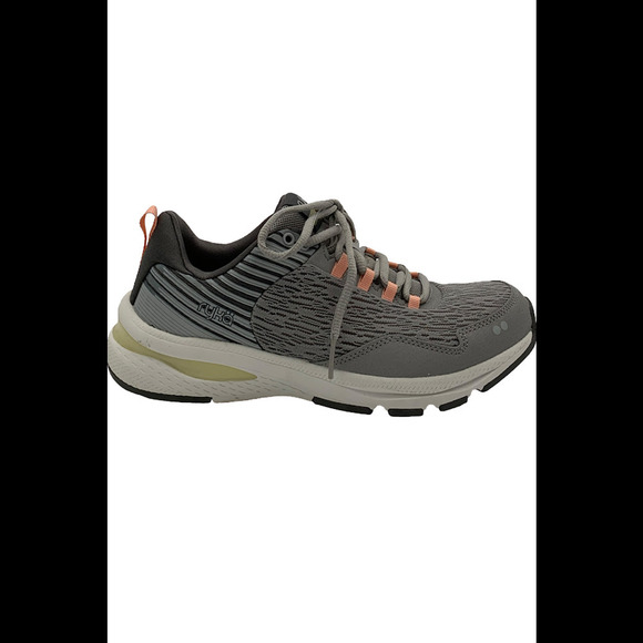 Ryka | Shoes | Ryka Mesh Laceup Sneakers Balance Paloma Gray Wide ...